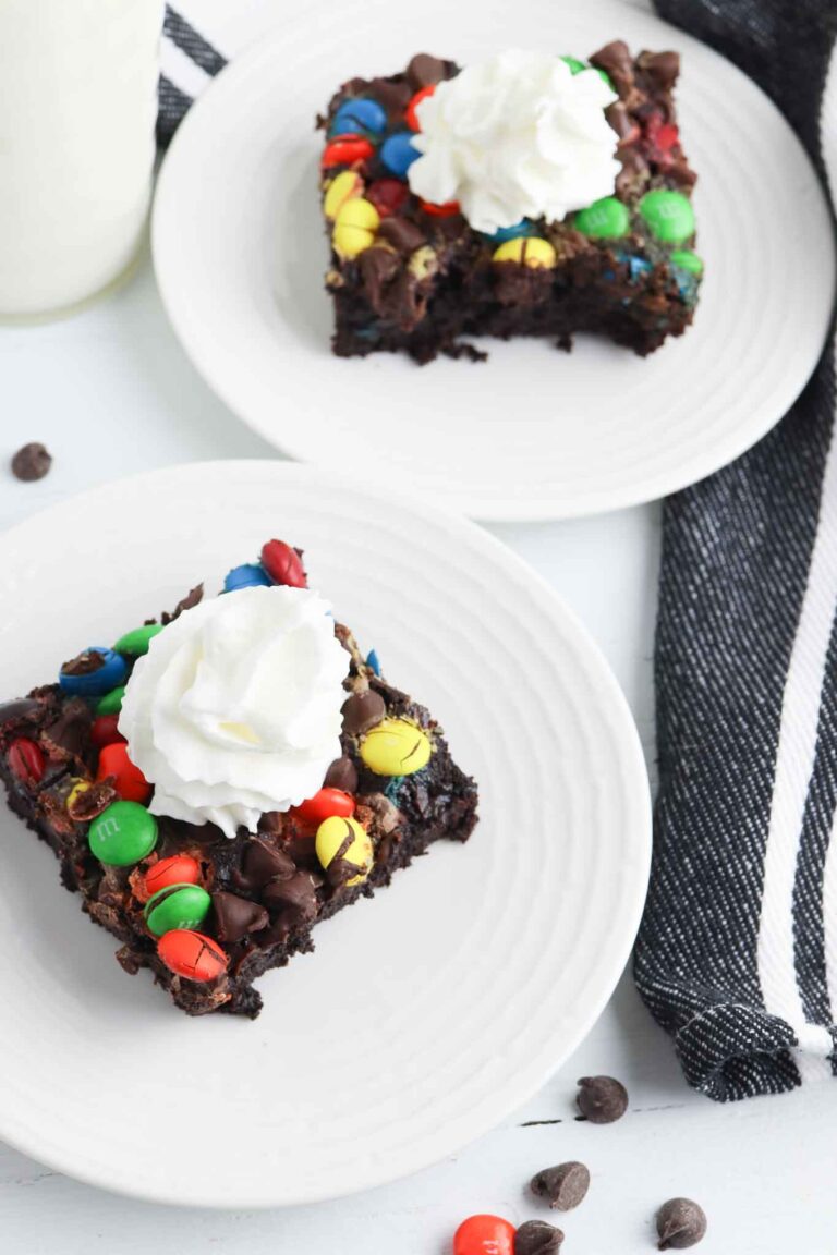 Easy Chocolate M&M Cake Recipe