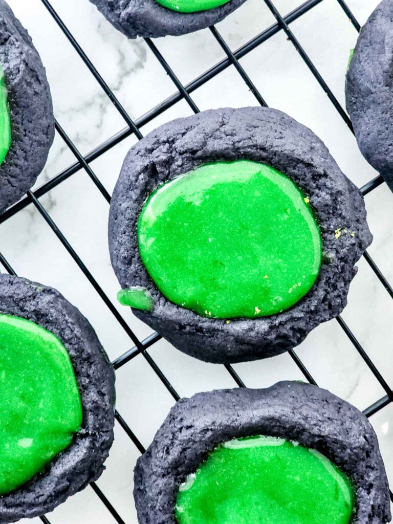 Spooky Halloween Slime Filled Cookies Recipe