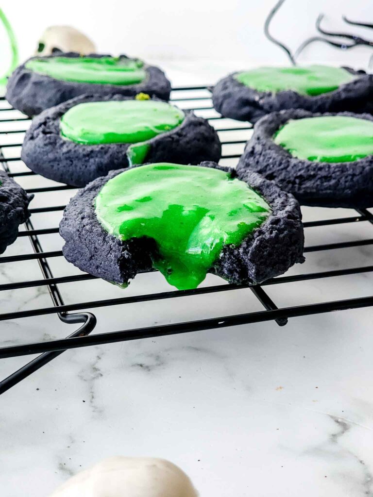 Spooky Halloween Slime Filled Cookies Recipe