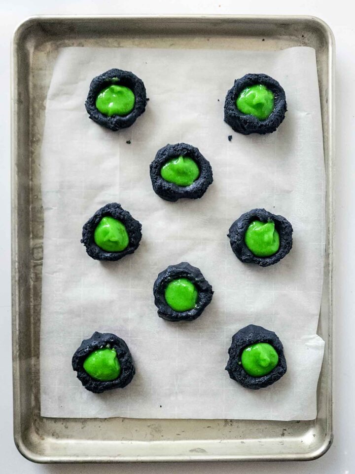Spooky Halloween Slime Filled Cookies Recipe
