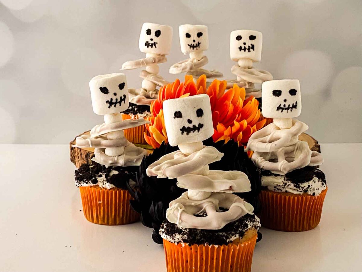 Skeleton Cupcakes Recipe