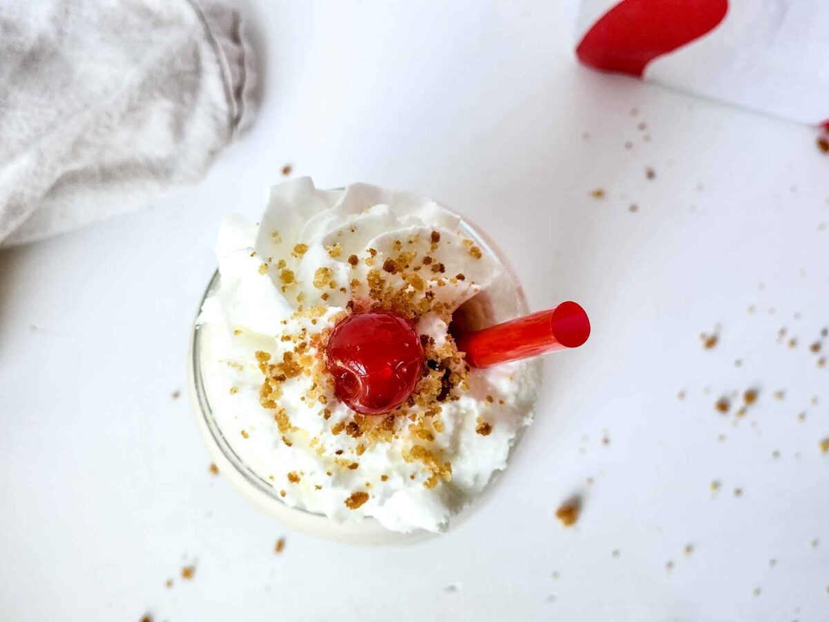 Copycat Chick Fil A Caramel Crunch Milkshake Recipe