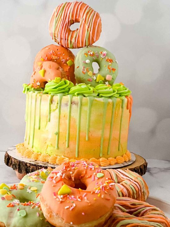 Gorgeous Donut Cake Tutorial