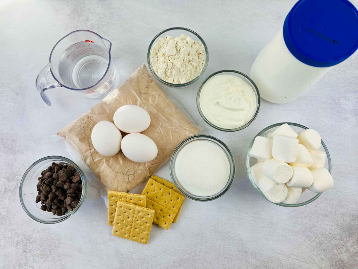 Slow Cooker Smores Cake Recipe - Brooklyn Active Mama