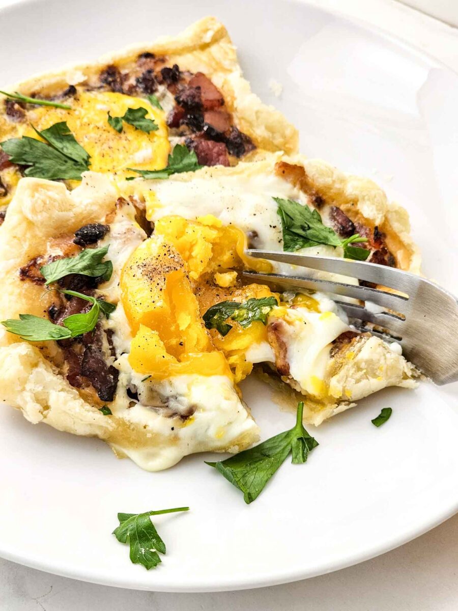 Bacon Egg and Cheese Breakfast Galette