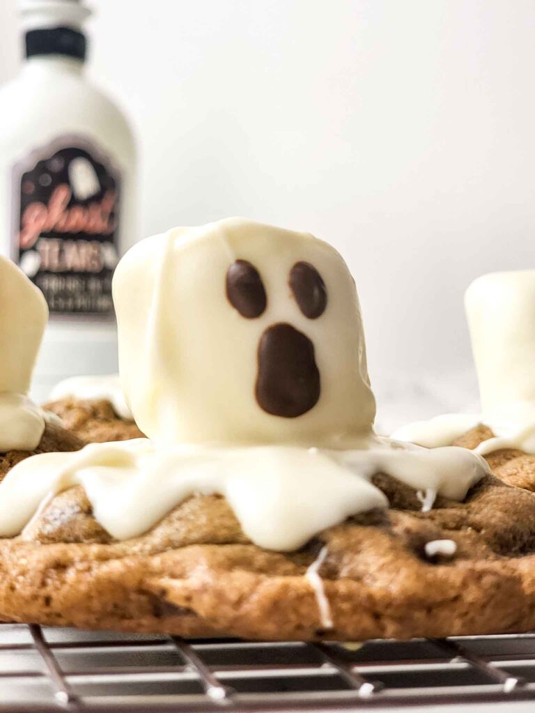 Ghost Chocolate Chip Cookies