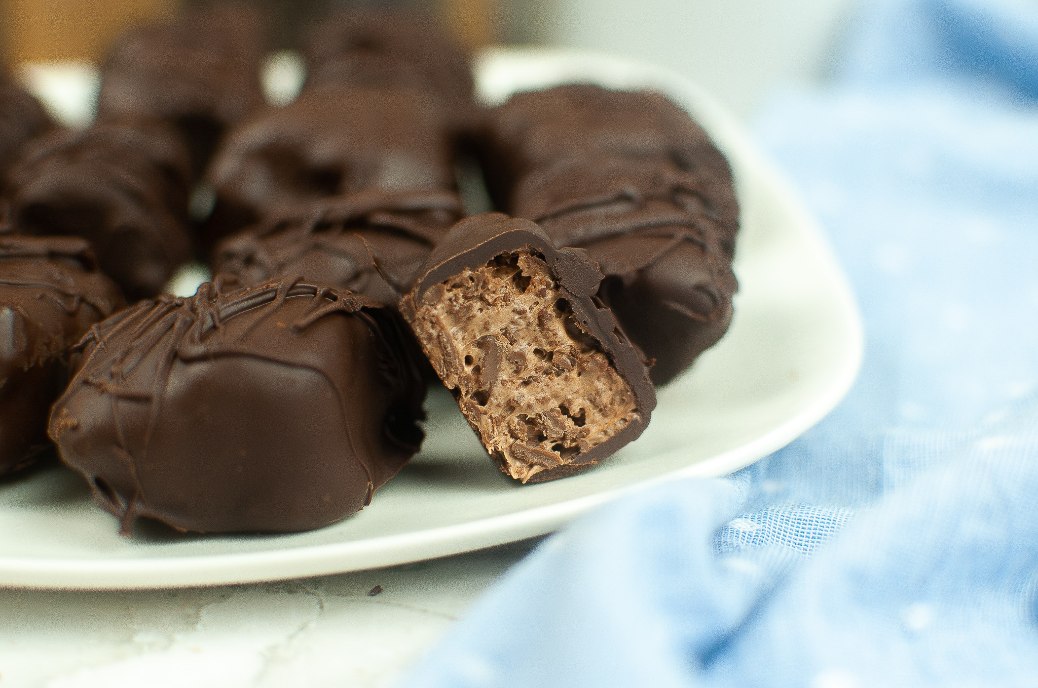 Homemade Three Musketeers Candy
